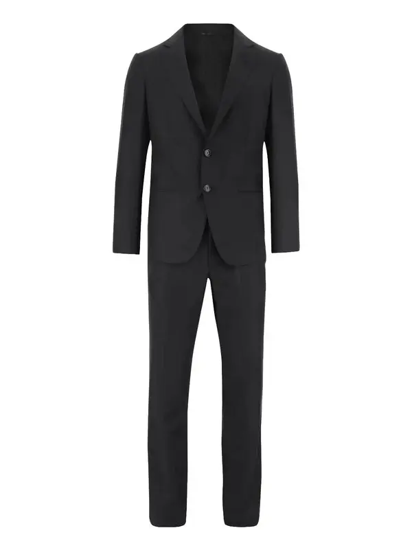 Giorgio Armani Single-breasted Suit - Black