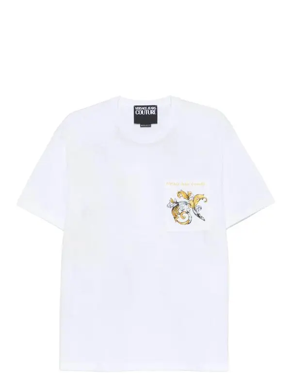 Versace Logo-print T-shirt - White