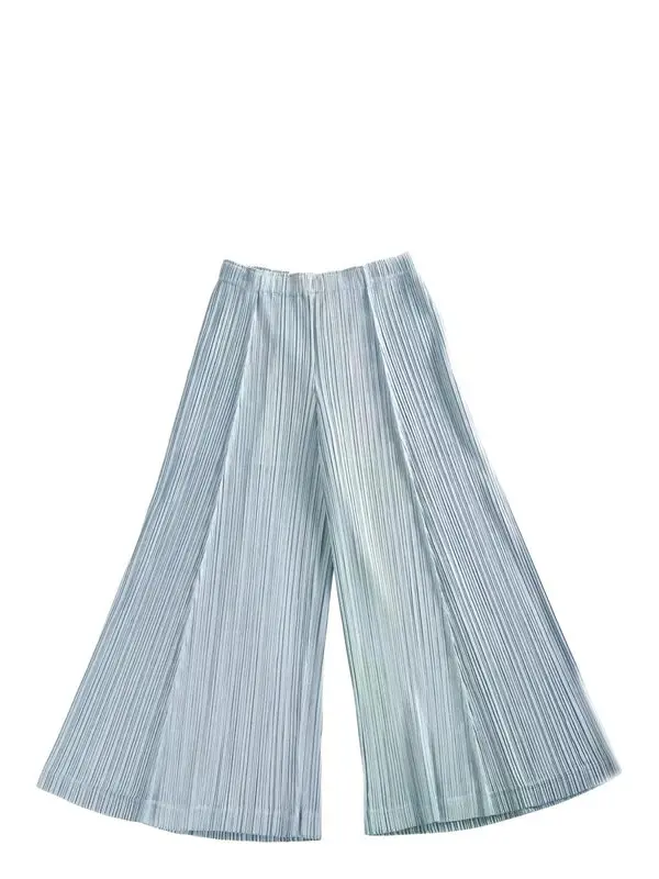 Issey Miyake Pleated Trousers - Grey
