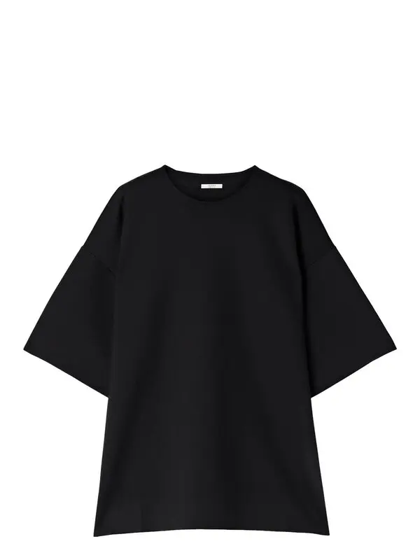 FFORME Stretch-ponte T-shirt - Black