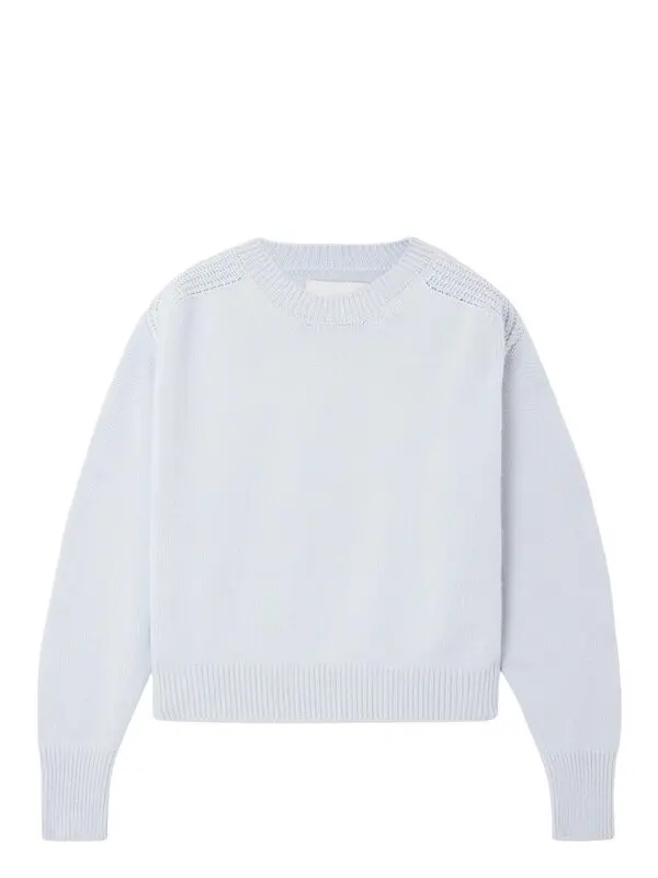 Sasuphi Cashmere Crewneck Sweater - Blue