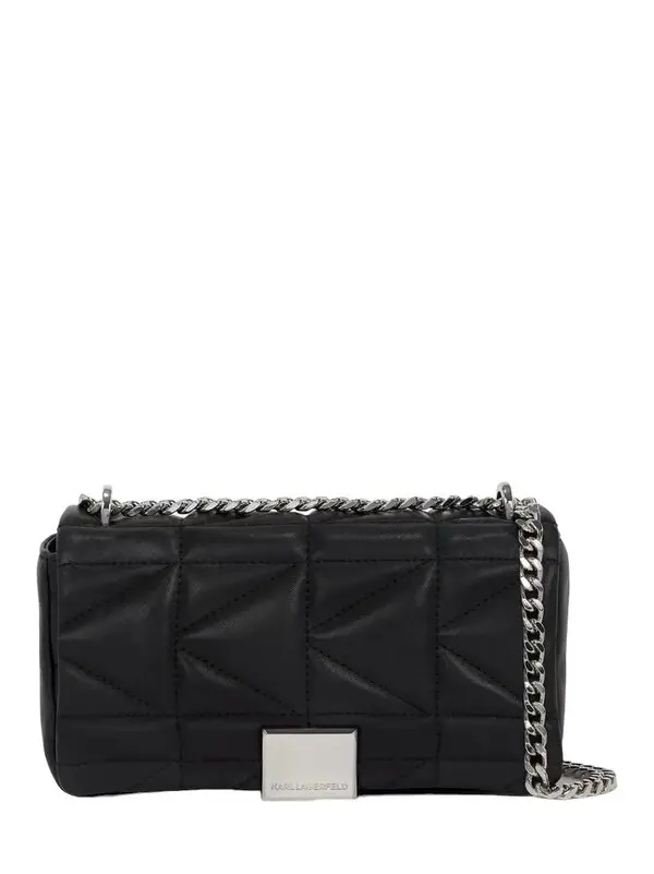 Karl Lagerfeld K/kuilt Crossbody Bag - Black