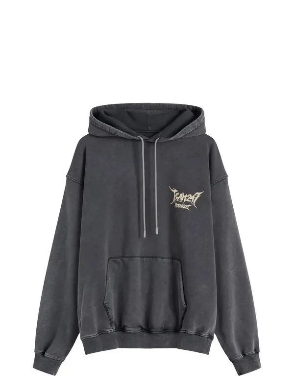 REPRESENT X 'platinum' Oversized Hoodie - Washed Grey