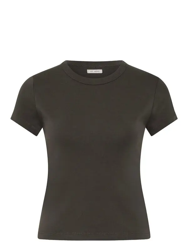 ST. AGNI Organic Cotton Baby Tee - Olive