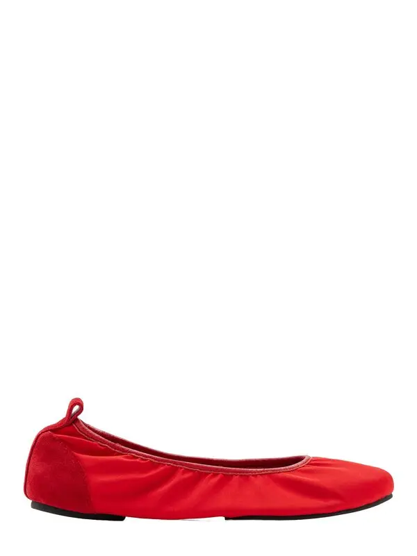ST. AGNI - Satin Ballet Flats