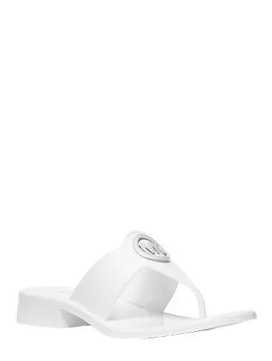 Michael Kors Hannah Jelly T-strap Sandal - White