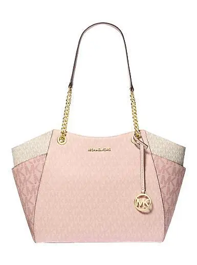 Michael Kors Jet Set Large Logo Tote Bag - Pink