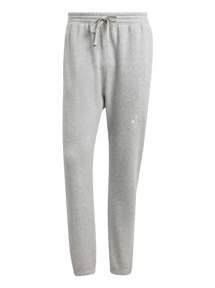 Adidas All Szn Fleece Regular Tapered Pants - Medium Grey Heather