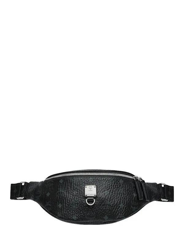 Mcm Fursten Belt Bag Visetos Small - Black