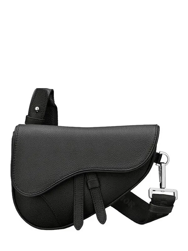 Dior Mini Saddle Bag - Black