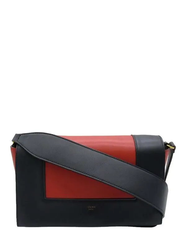 Celine Frame Bag Medium - Navy Blue/red