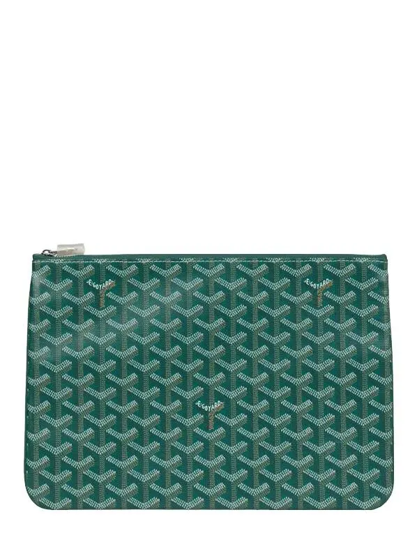 Goyard Senat Pouch Mm - Green