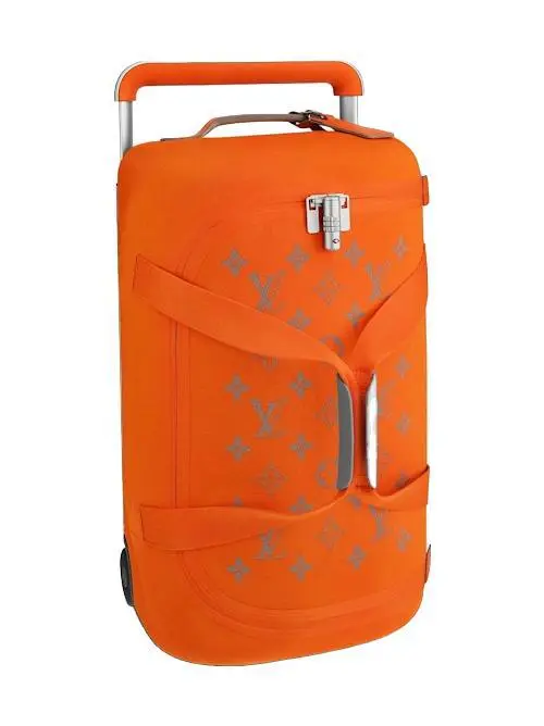 LOUIS VUITTON Horizon Duffle Soft Jacquard 55 - Orange