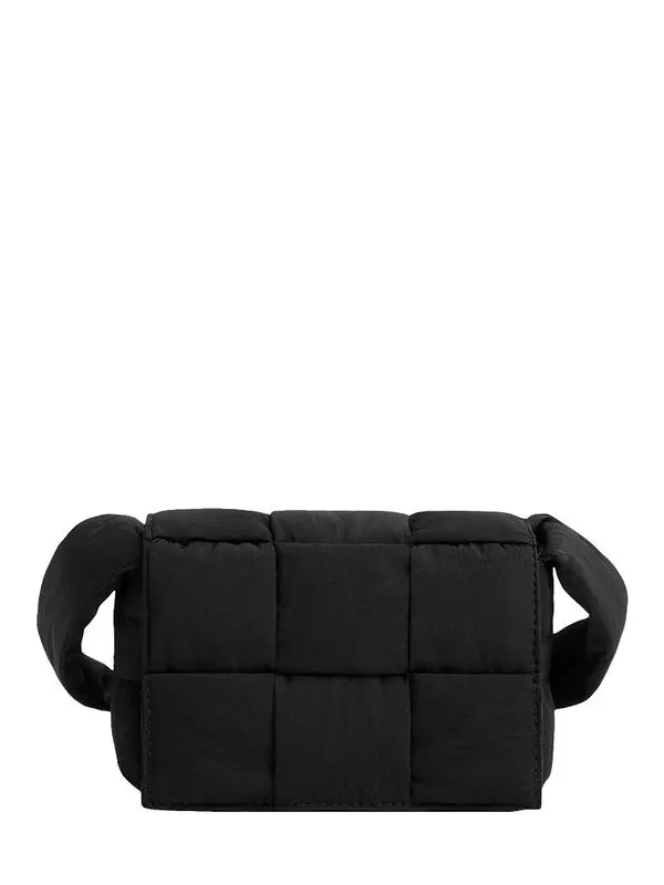 Bottega Veneta Padded Tech Cassette Crossbody Bag - Black