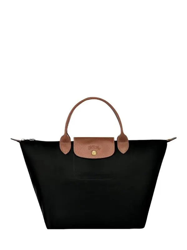 Longchamp Le Pliage Top Handle Bag - Black