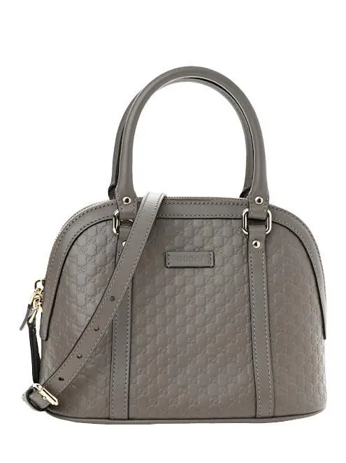 Gucci Microguccissima Mini Dome Bag - Grey