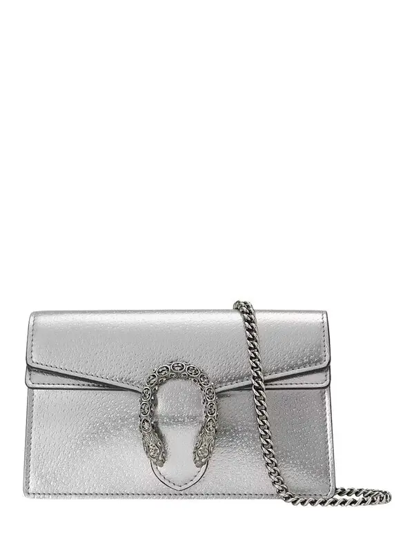 Gucci Dionysus Super Mini Bag - Silver