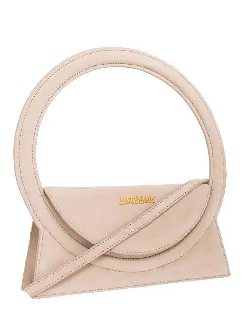 Jacquemus Le Sac Rond Circle Purse - Dark Beige
