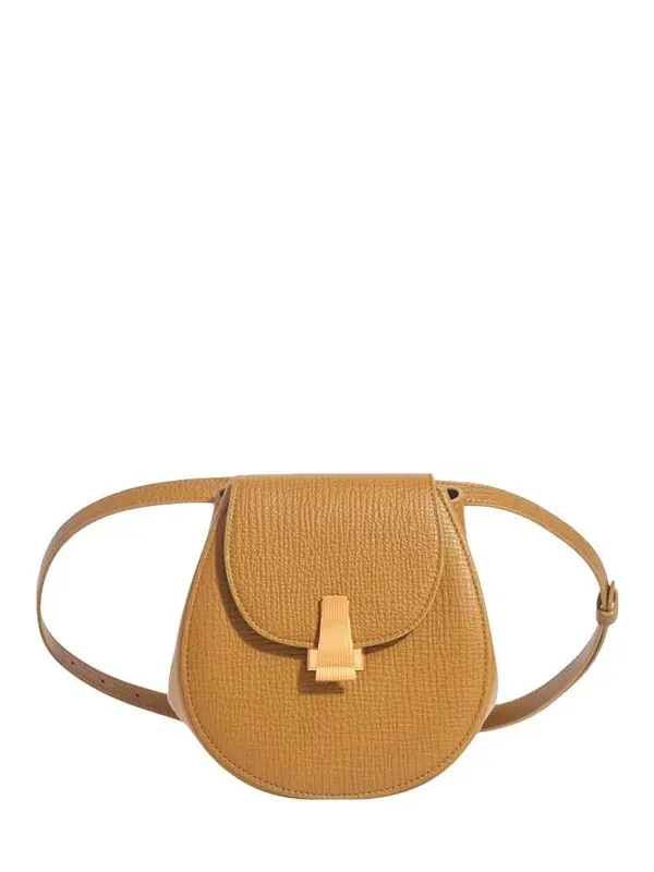 Bottega Veneta Palmellato Convertible Belt Bag Mini - Mustard