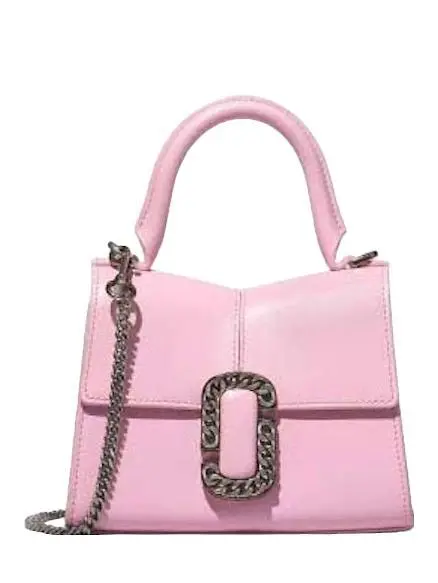 Marc Jacobs The St. Marc Mini Top Handle - Bubblegum
