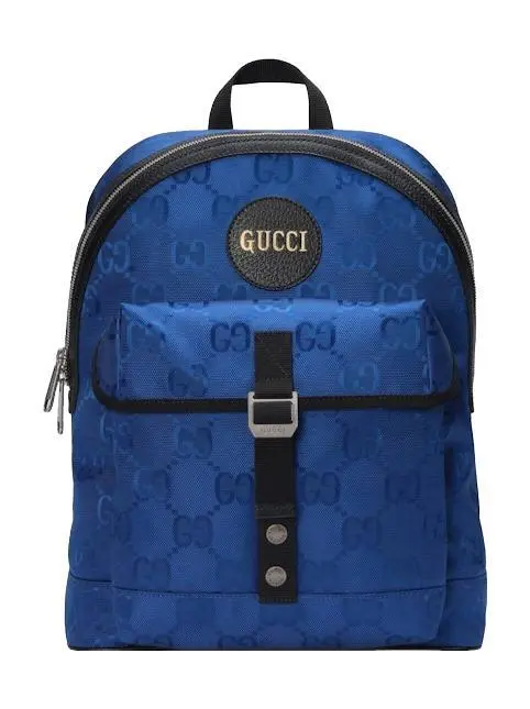 Gucci Off The Grid Gg Backpack - Blue