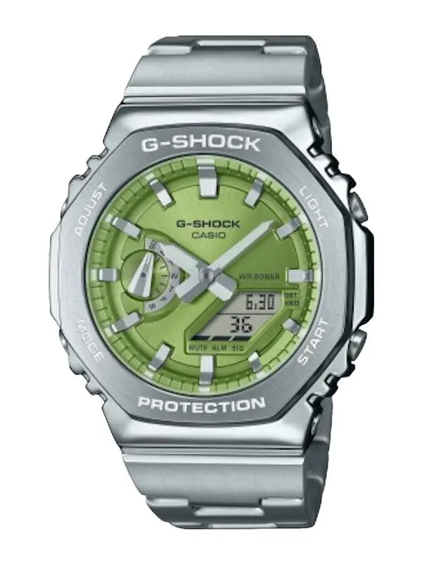 Casio G- Gm-2110d-3a Resin/st-shirtl - Resin/steel