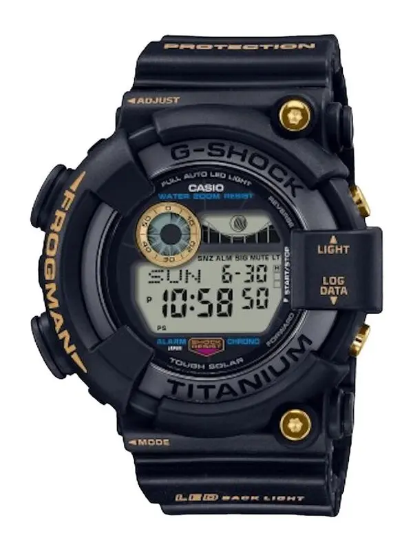 Casio Master Of G Sea Frogman Digital Watch - Titanium/resin