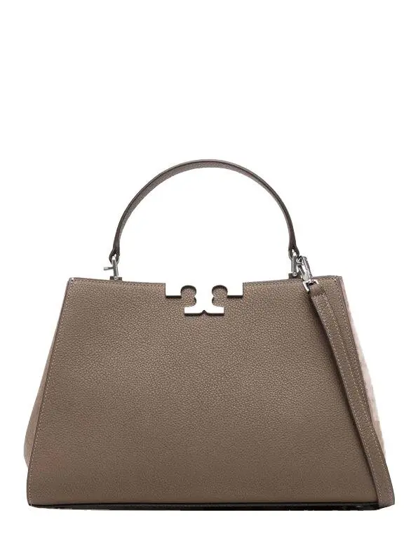 Tory Burch Eleanor Leather Satchel - Wild Mushrooms
