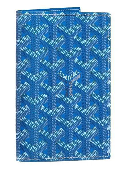 Goyard Grenelle Passport Cover - Sky Blue