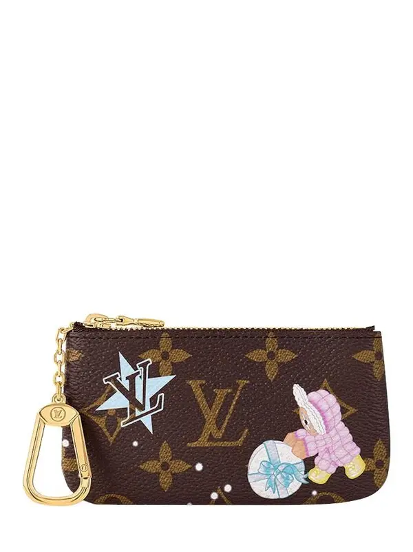 LOUIS VUITTON Key Pouch - Monogram/azur Frost