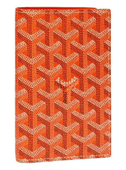 Goyard Grenelle Passport Cover - Orange