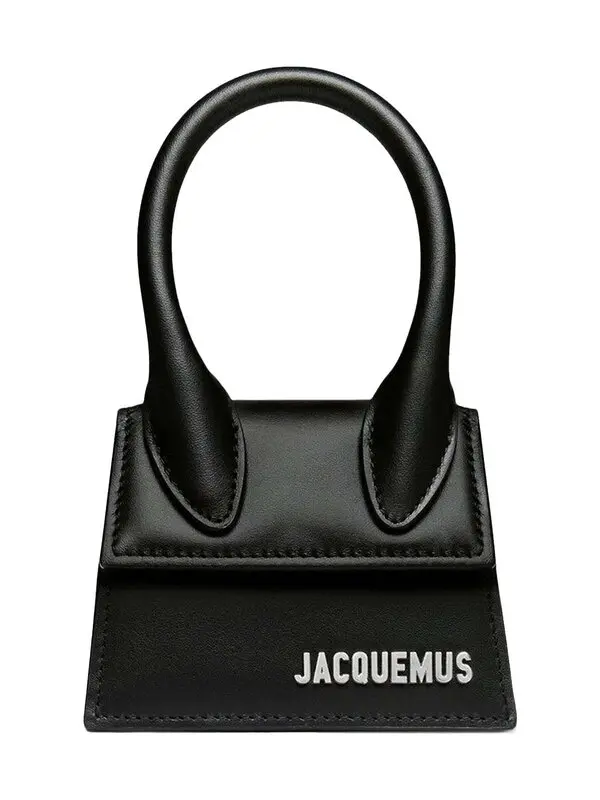 Jacquemus Le Chiquito Moyen - Black/silver