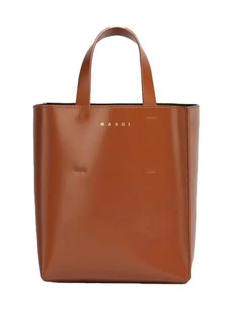 Marni Museo Mini Tote - Brown