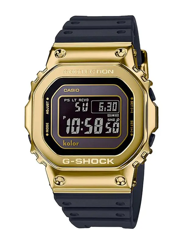 Casio G-shock Kolor Limited Edition Digital Watch - Gold Plated