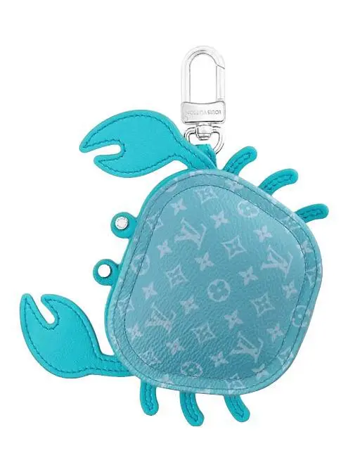 LOUIS VUITTON Crab Bag Charm - Blue