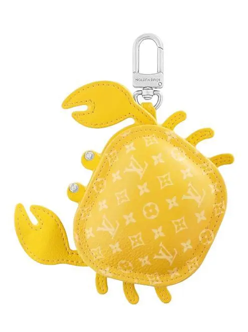 LOUIS VUITTON Crab Bag Charm - Yellow