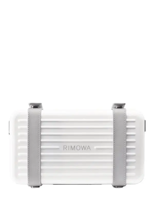 RIMOWA Personal Polycarbonate Crossbody Clutch - White