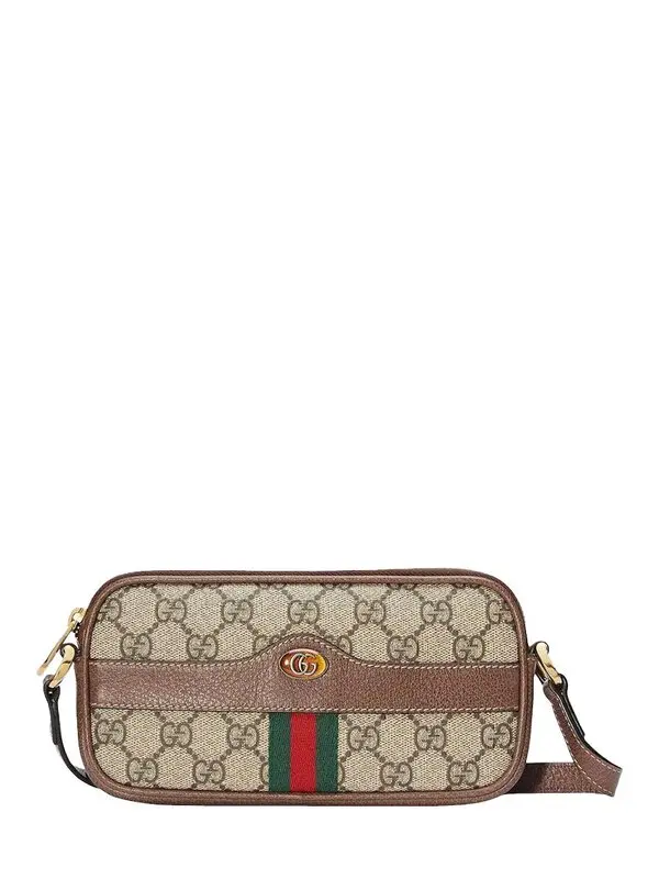 Gucci Ophidia Gg Mini Bag - Brown
