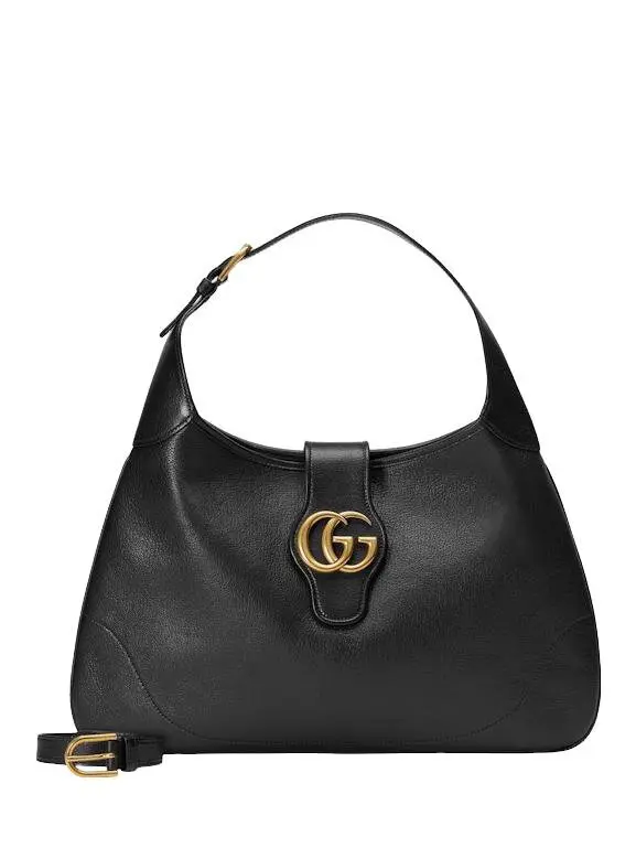 Gucci Aphrodite Medium Shoulder Bag - Black