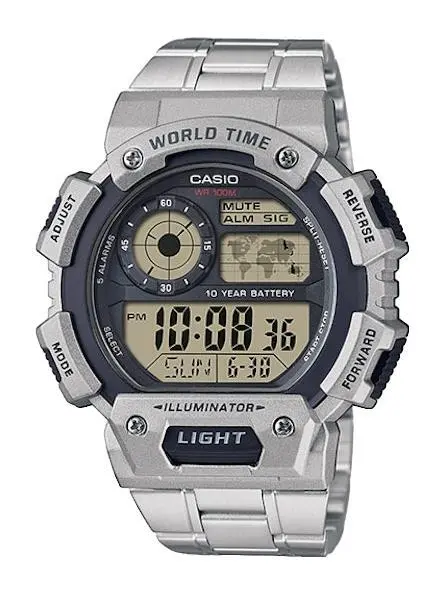 Casio Digital Watch - Stainless Steel