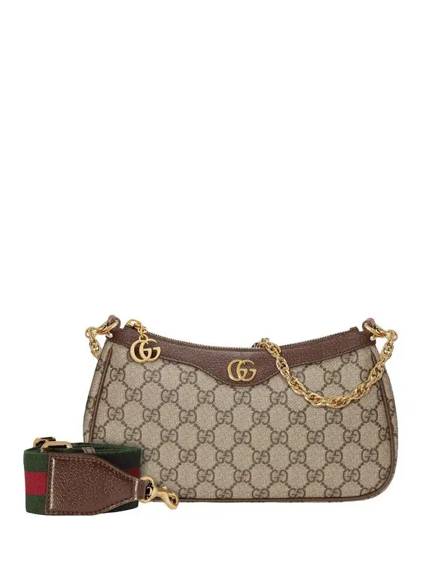 Gucci Ophidia Gg Small Handbag - Beige/ebony