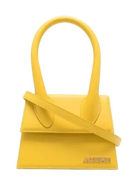 Jacquemus Le Chiquito Moyen Top Handle Bag - Warm Yellow