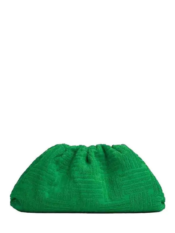 Bottega Veneta Pouch Clutch Bag - Grass