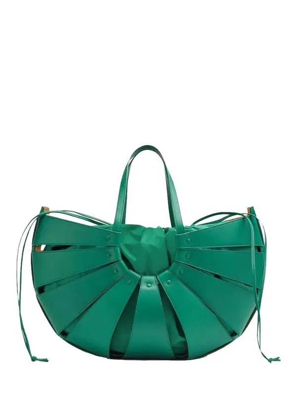 Bottega Veneta The Shell Large Handbag - Green