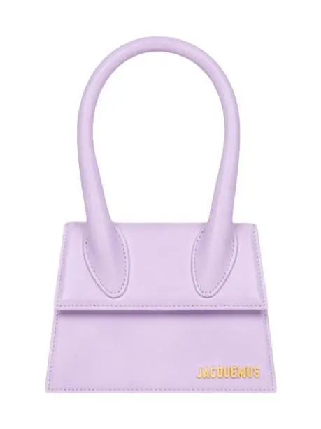 Jacquemus Le Chiquito Moyen Signature Handbag - Lilac
