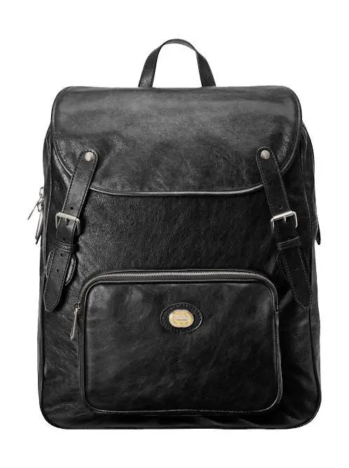 Gucci Medium Soft Leather Backpack - Black