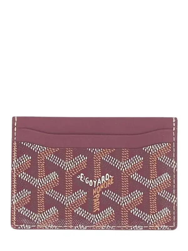 Goyard Saint Sulpice Card Holder - Bordeaux