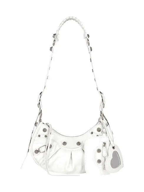 Balenciaga Le Cagole Xs Shoulder Bag - White