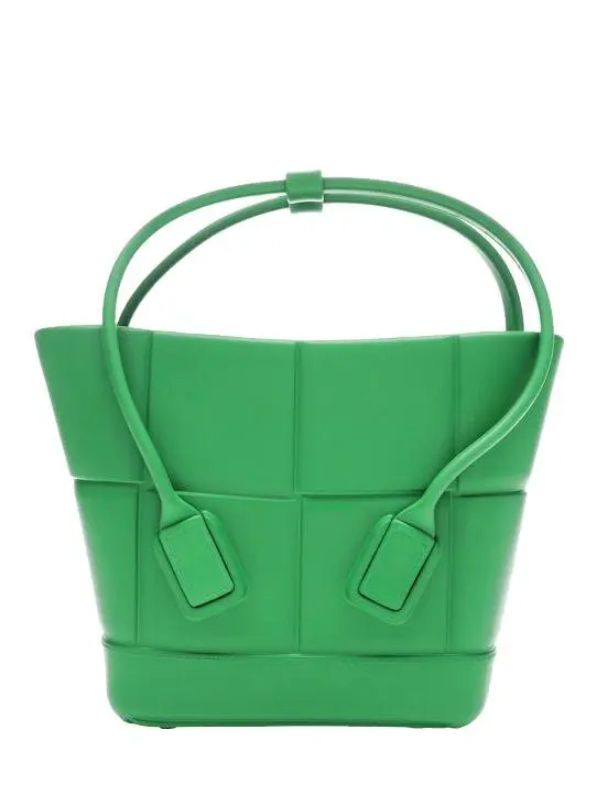 Bottega Veneta Arco Moulded Rubber Bag - Grass