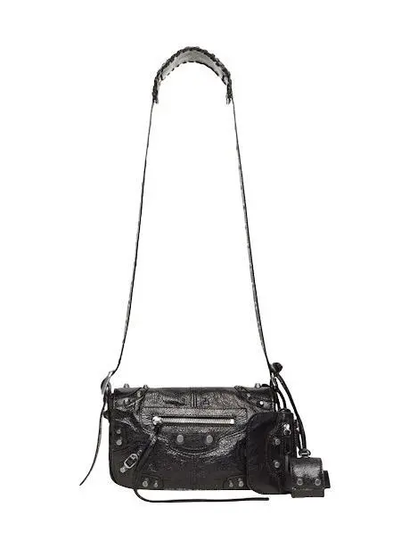Balenciaga Le Cagole Xs Flap Bag - Black